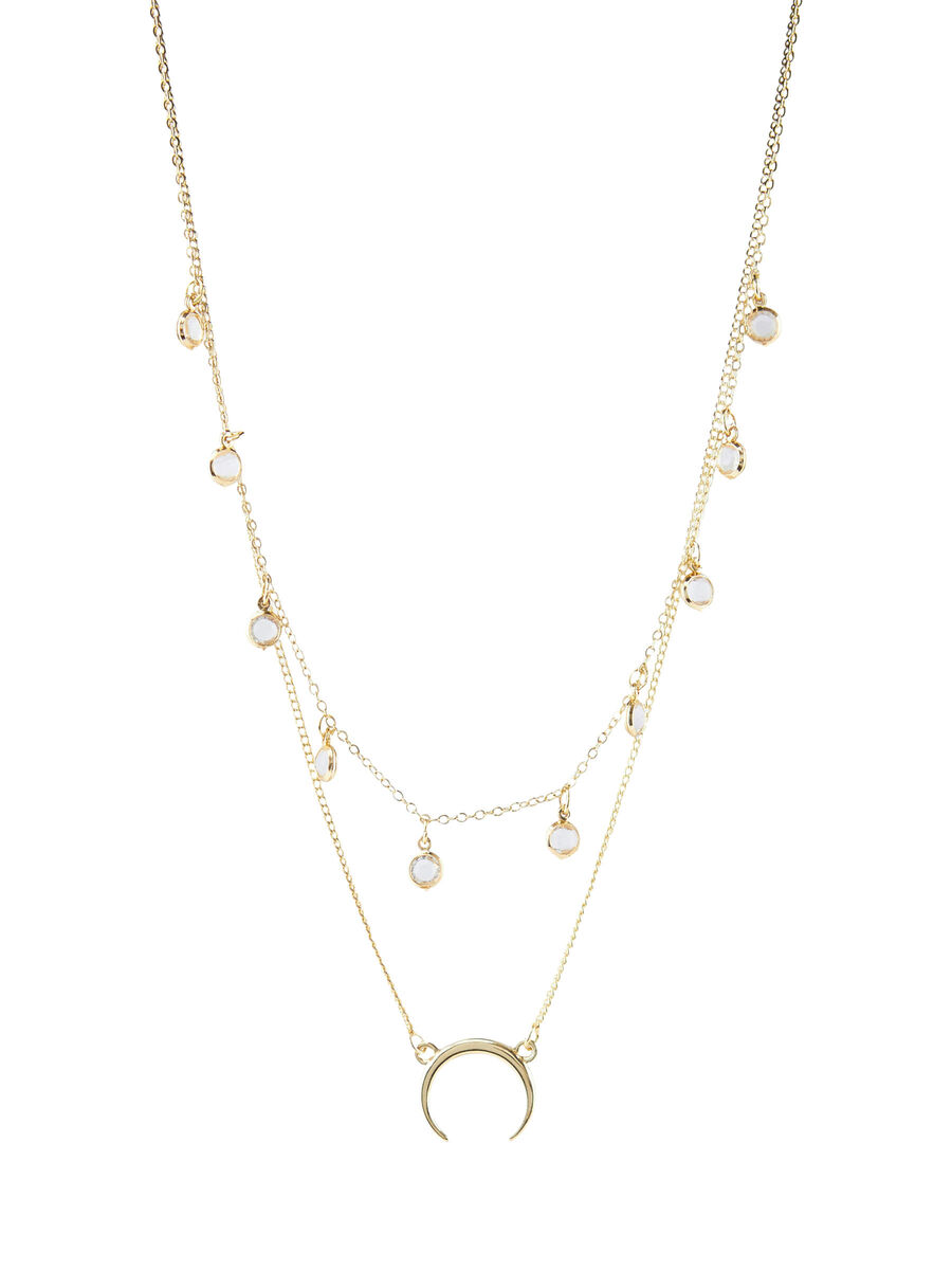 Half-moon pendant necklace | Pieces