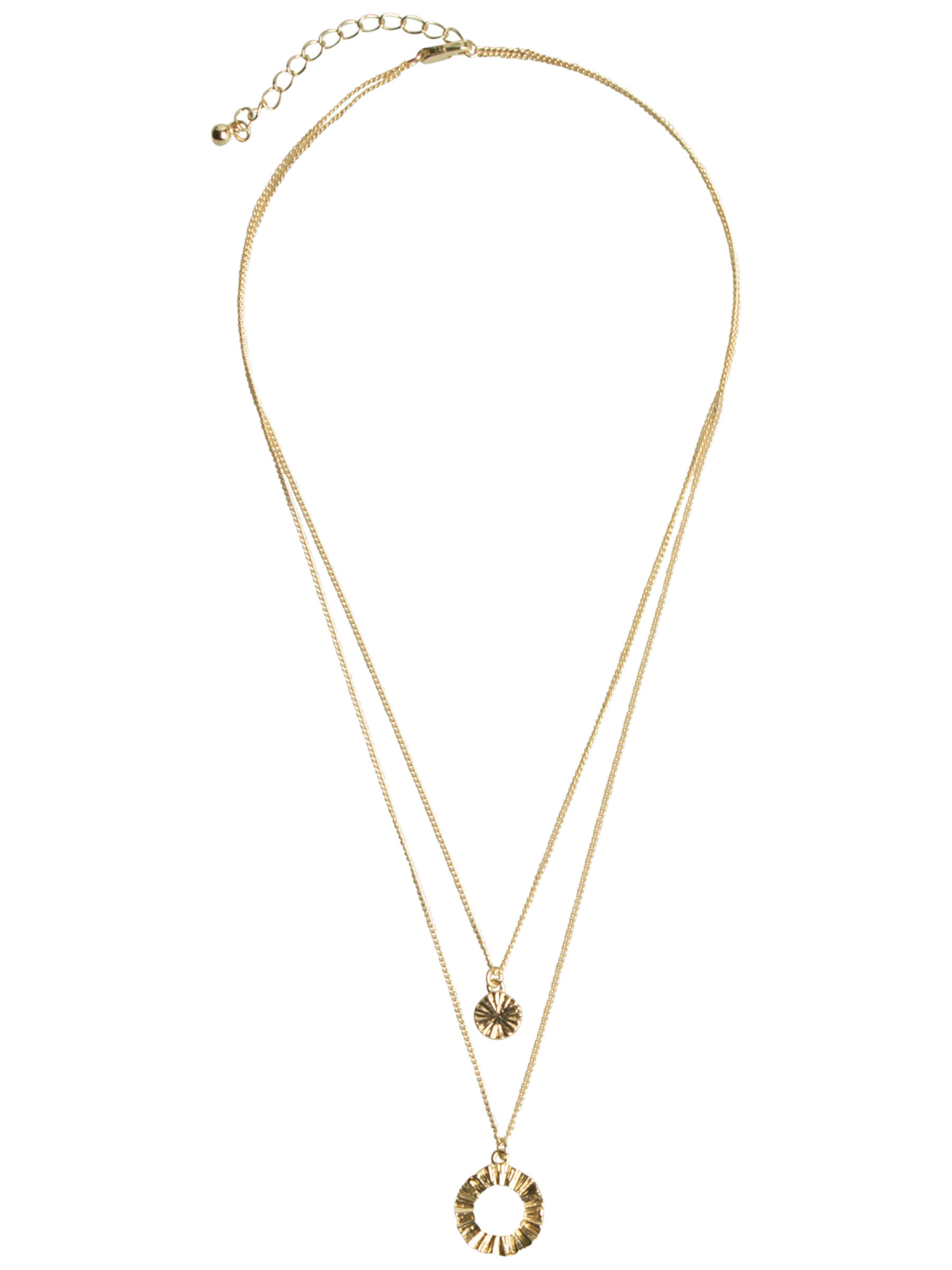 Simple 2-chain necklace | Pieces