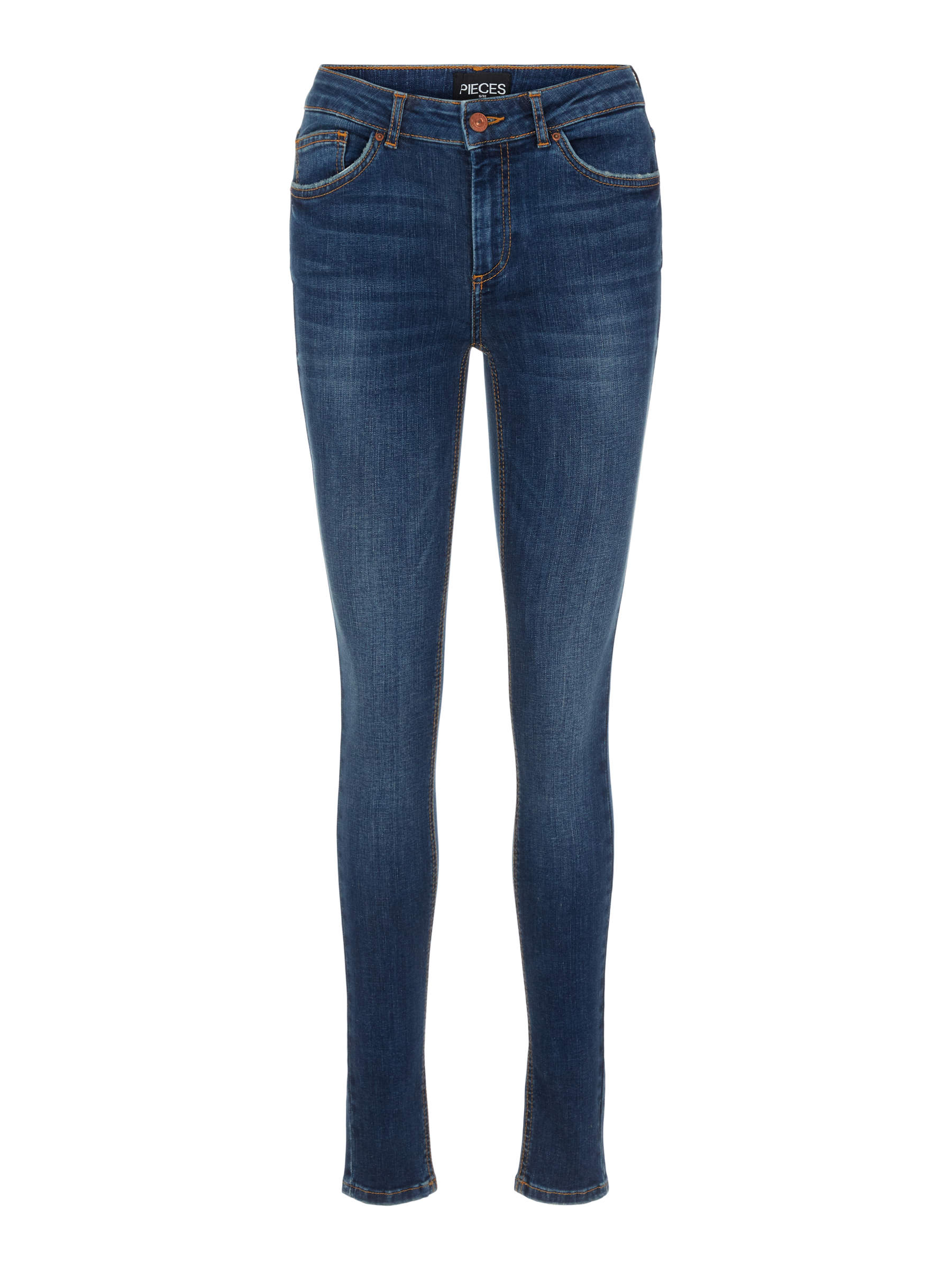 JEANS SKINNY FIT | Azul | PIECES® España