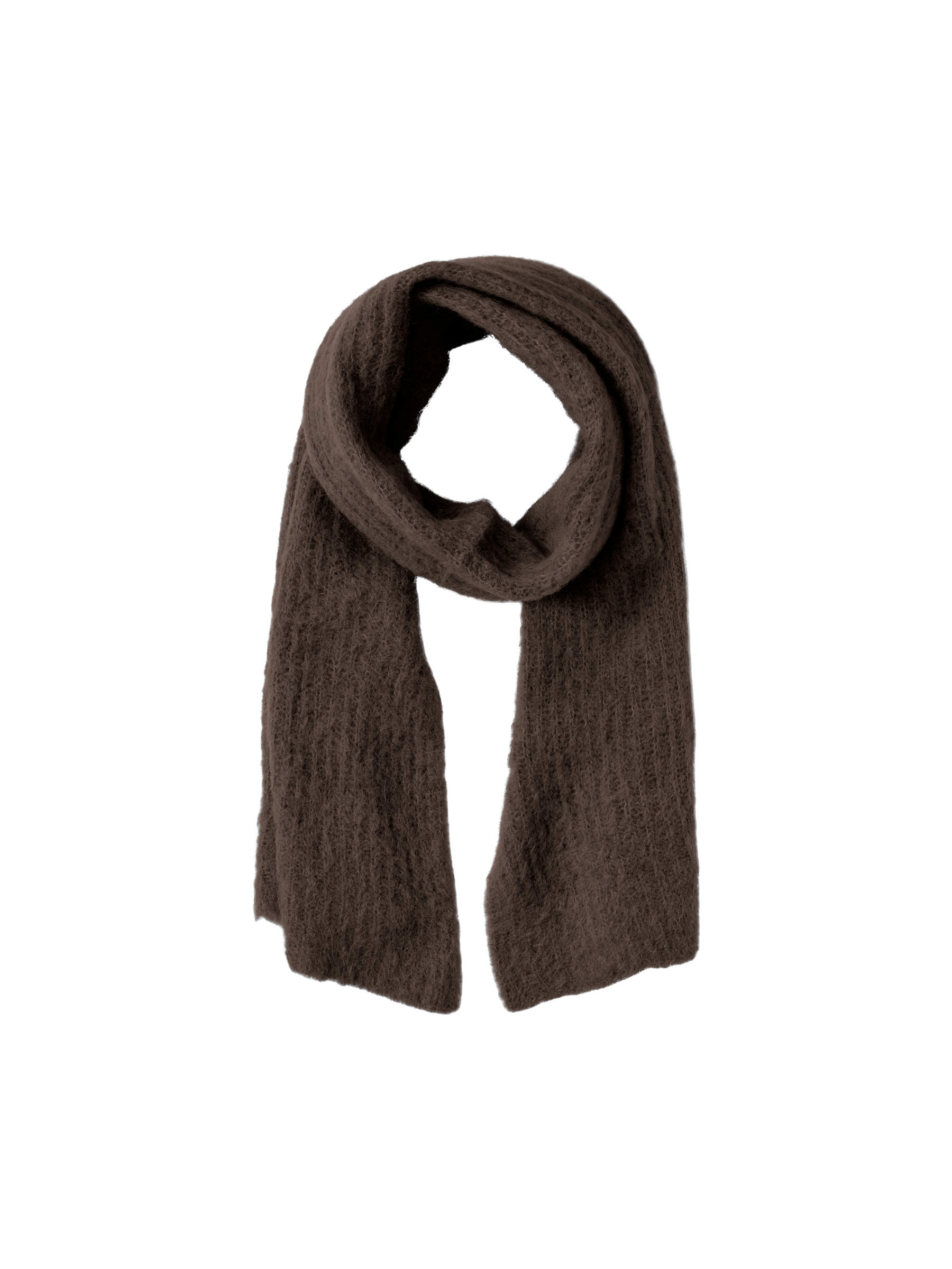 Brown PCBERA SCARF | Pieces®