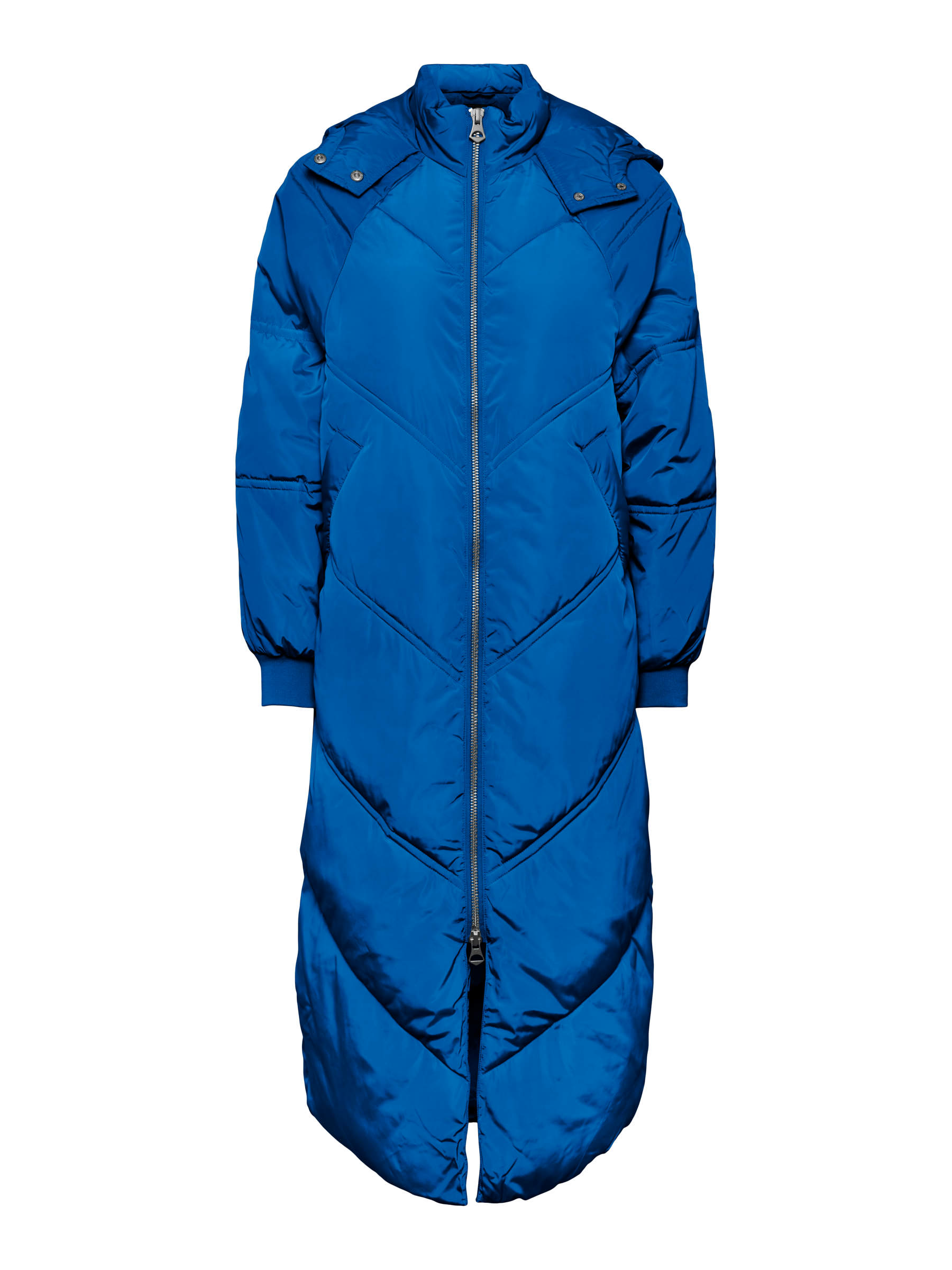 PCFELICITY PUFFER JACKET | Blue | PIECES® Poland