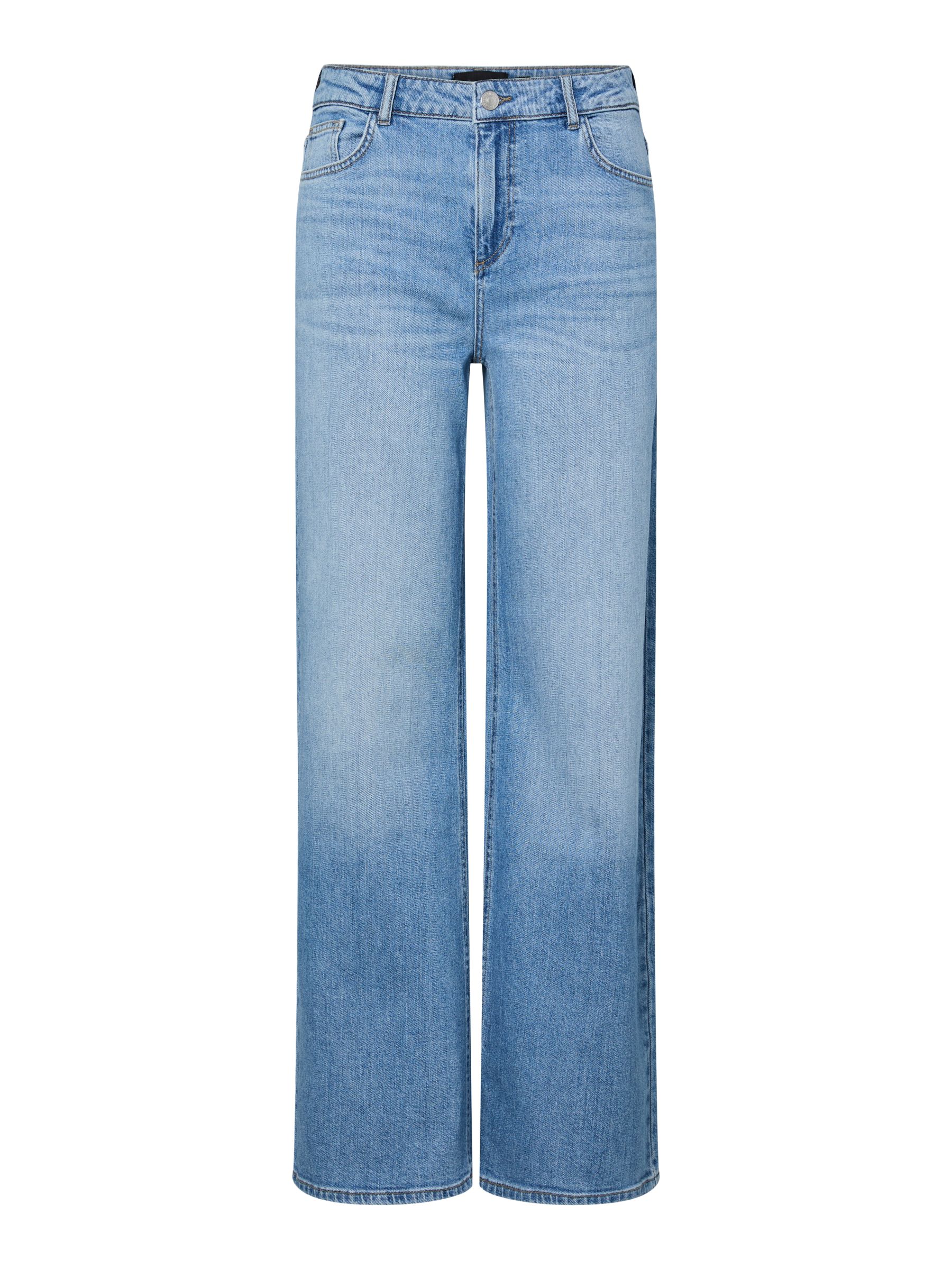 PCSILKE - TMH JEAN LARGE | Bleu | PIECES® Belgique