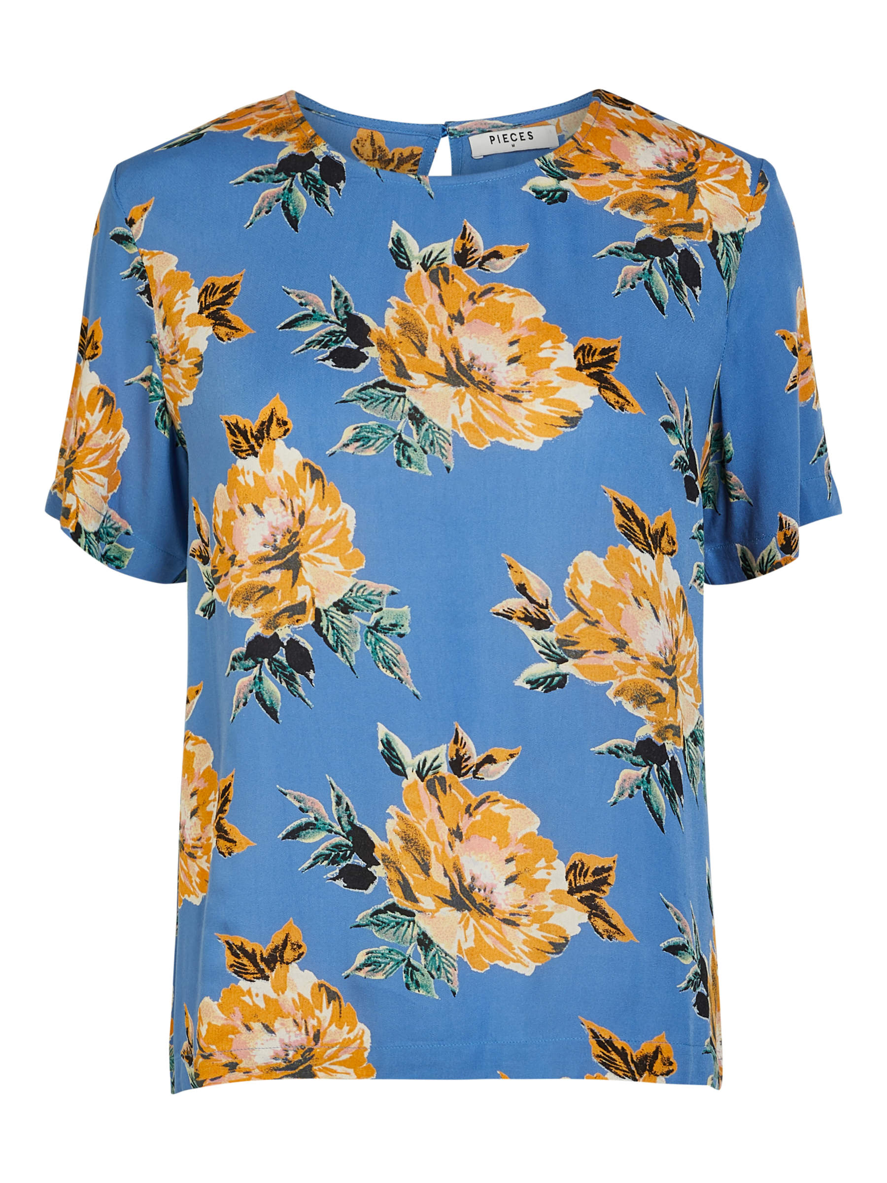 Coloured PRINTED TOP | Pieces®