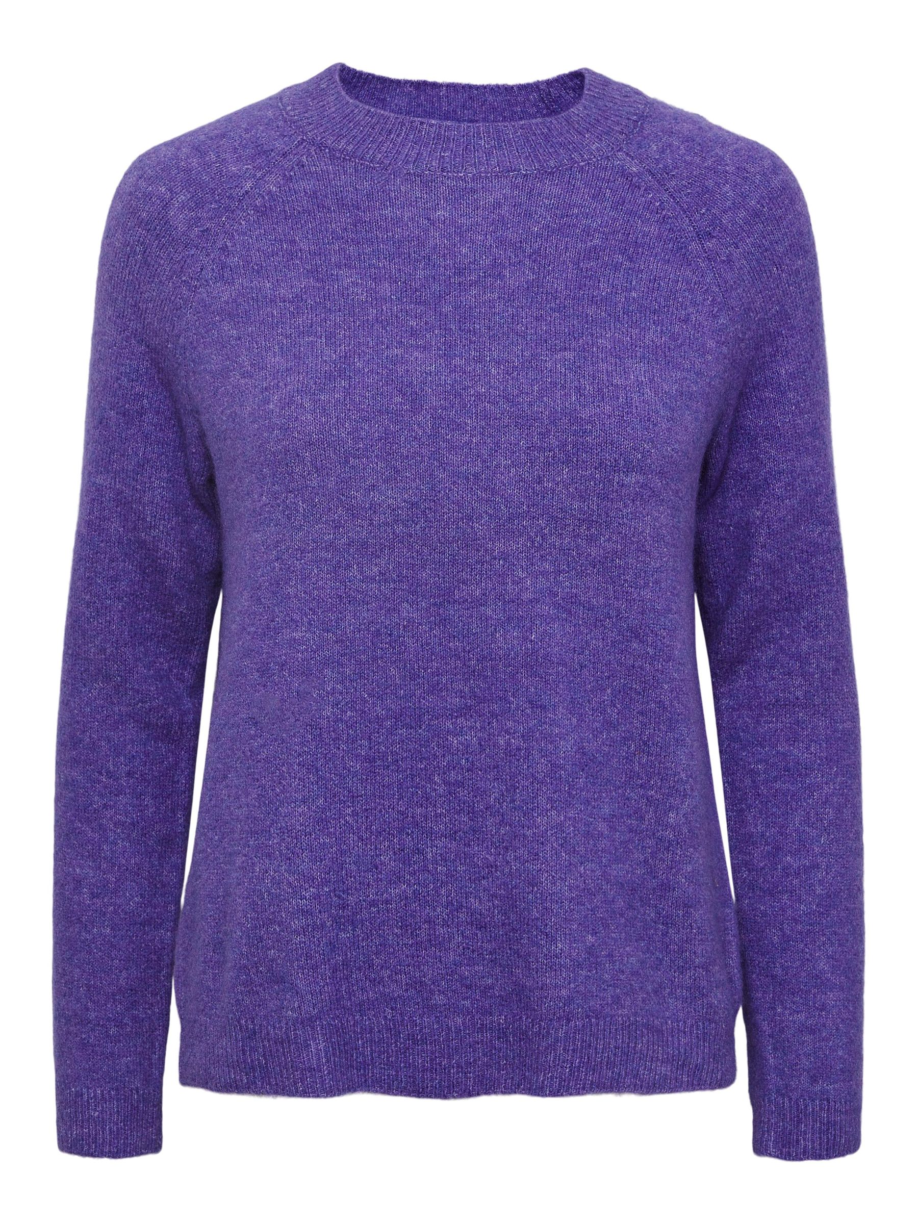 PCJULIANA PULL EN MAILLE | Violet | PIECES® France
