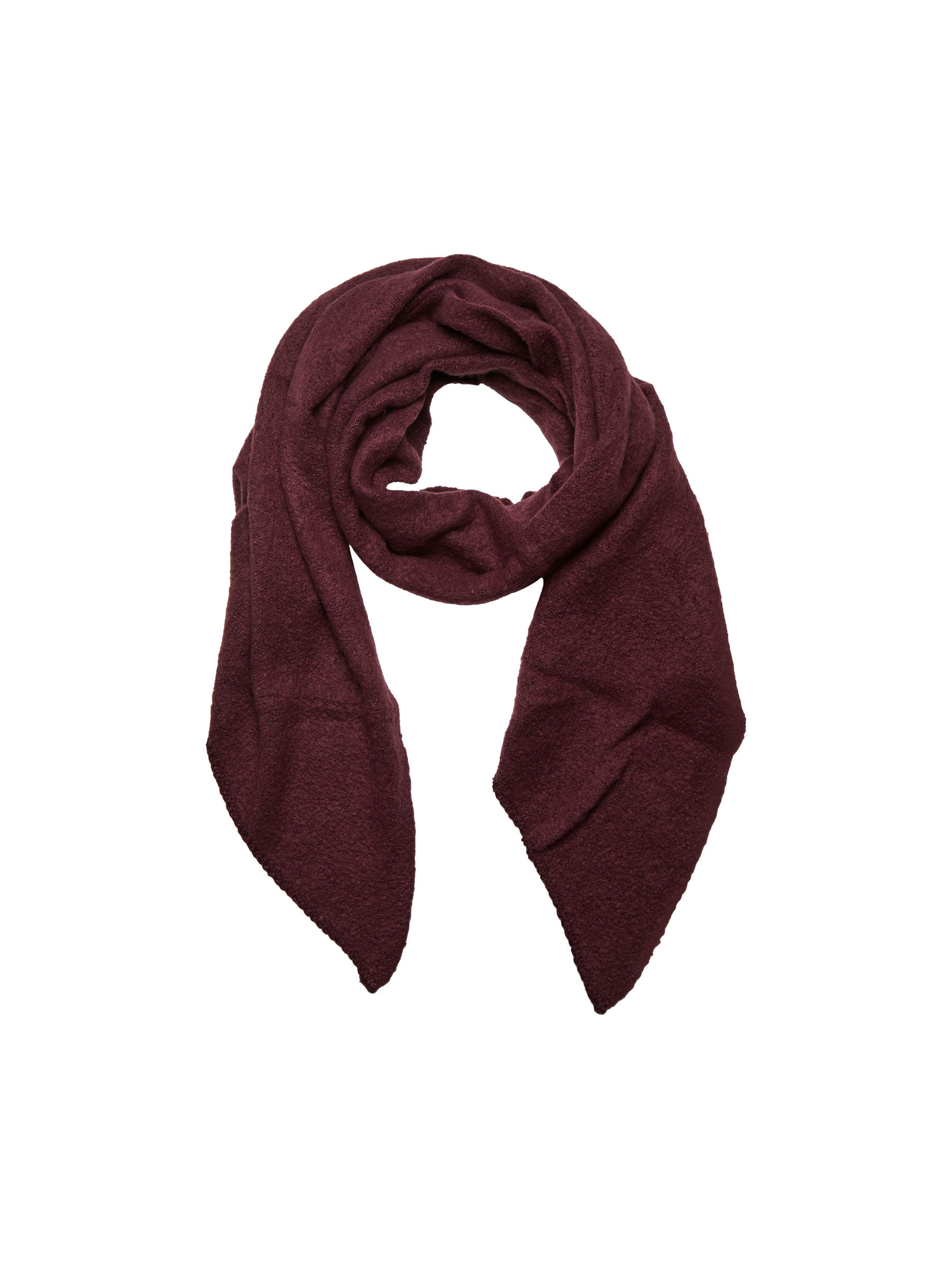 PCPYRON LONG SCARF | Purple | PIECES® UK