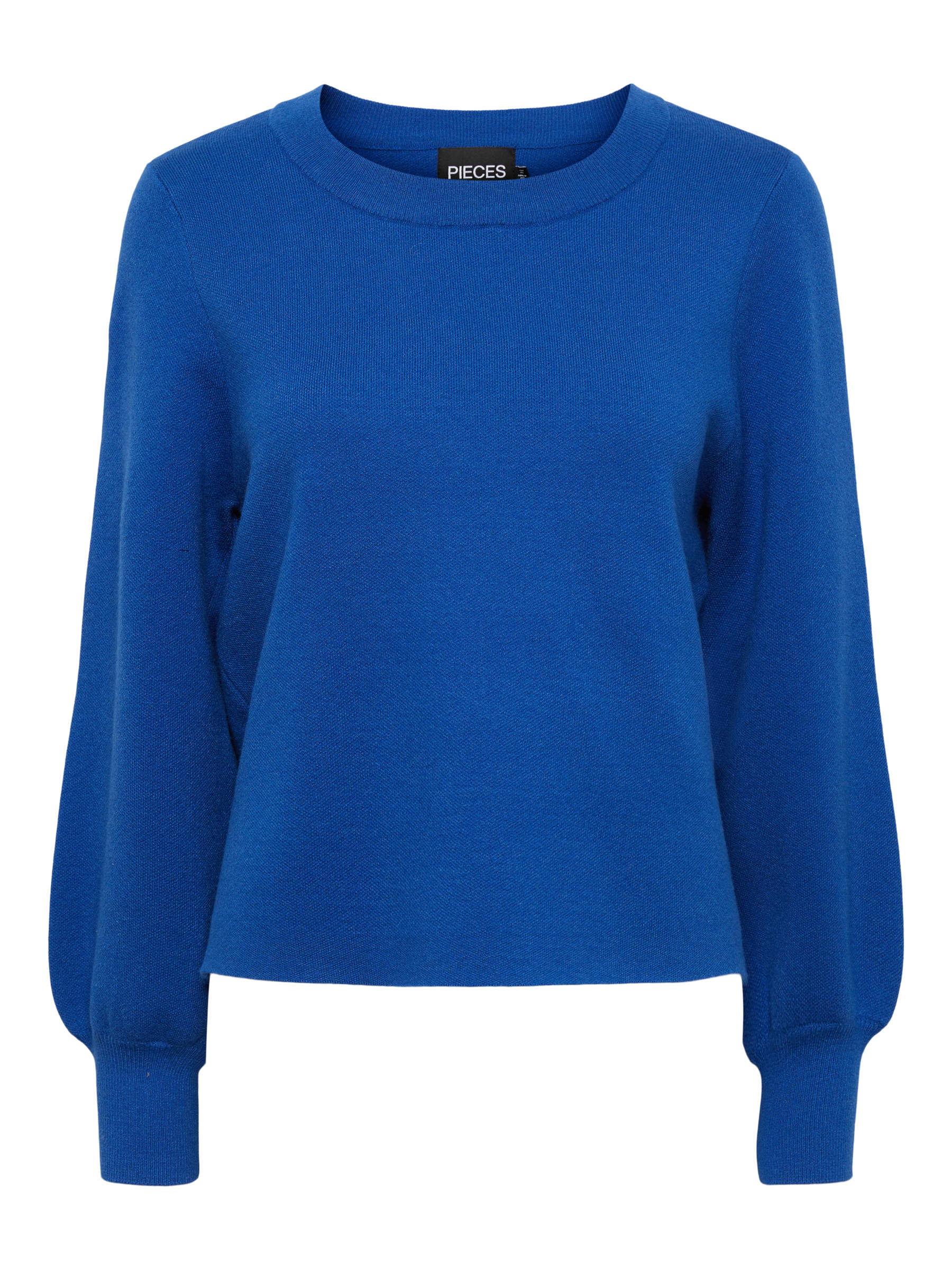 PCJENNA KNITTED TOP | Blue | PIECES® UK