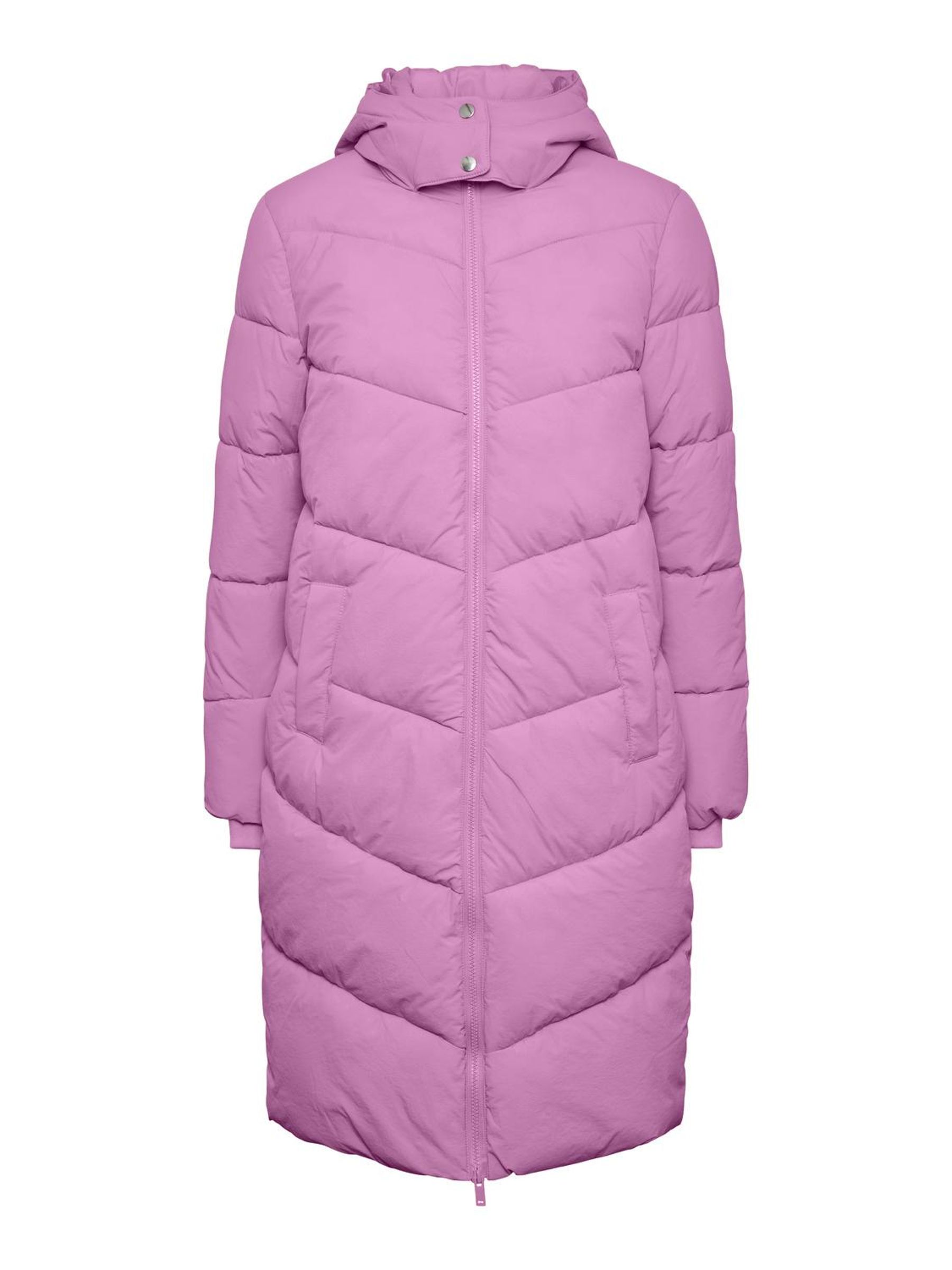 PCJAMILLA PUFFER JACKET | Purple | PIECES® UK